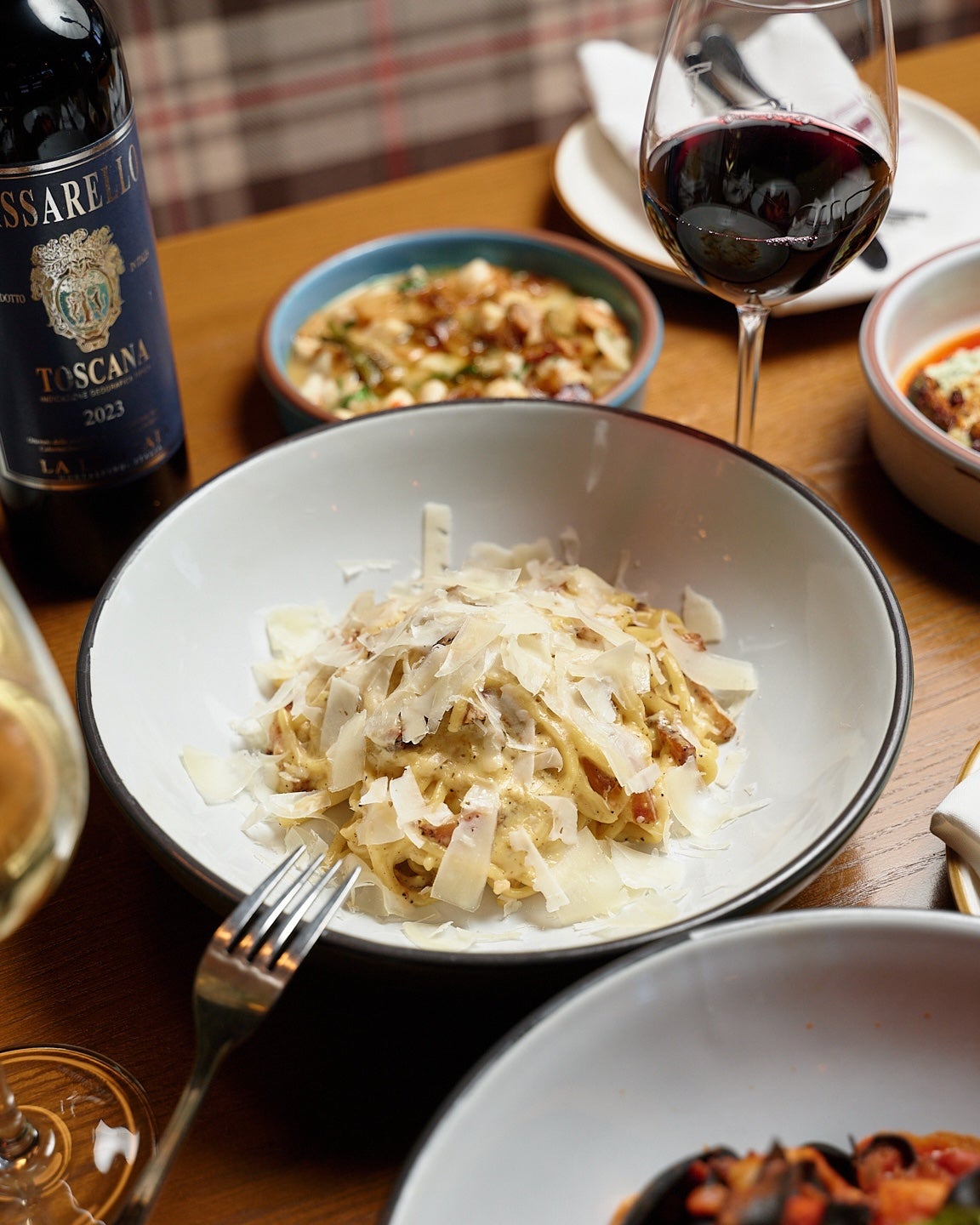 Carbonara Bucatini | Lusi Italian Kitchen and Pizzeria